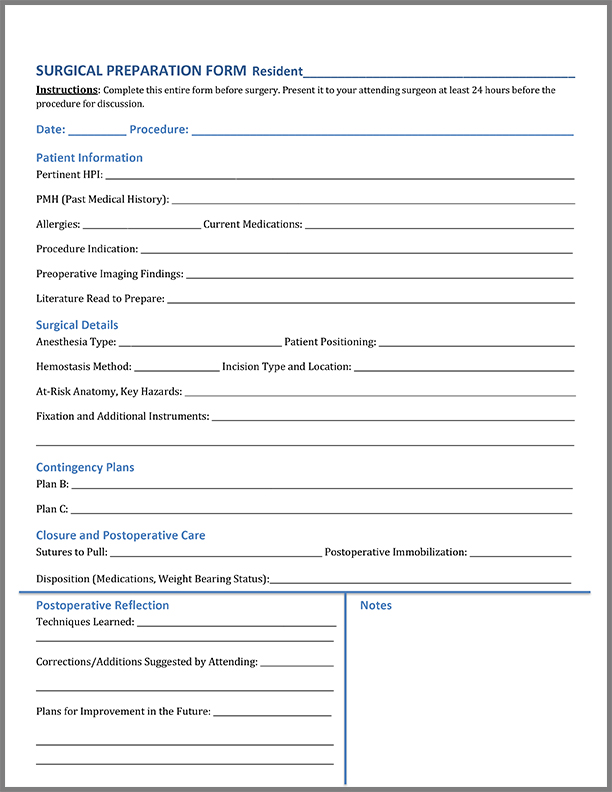 Practice Perfect 973 - Preparing For Surgical Learning